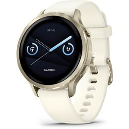 Garmin Venu 4 Sportuhr - Gr&ouml;&szlig;e Einheitsgr&ouml;&szlig;e - beige
