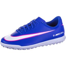 Nike JR VAPOR 16 CLUB TF Fu&szlig;ballschuhe Kinder - Gr&ouml;&szlig;e 38 1/2 - blau