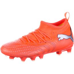 Puma FUTURE 9 MATCH FG-AG Jr Fu&szlig;ballschuhe Kinder - Gr&ouml;&szlig;e 35 - rot