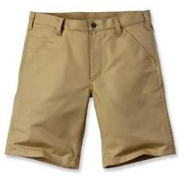 Carhartt RUGGED STRETCH CANVAS SHORT Dark Khaki - Gr&ouml;&szlig;e 38 - Grau