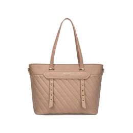 Princely London Shopper 'Naomi' Damen Gr&ouml;&szlig;e One Size cappuccino