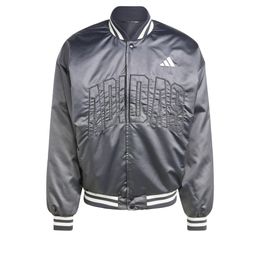 adidas Sportswear Sportjacke 'Stadium' Herren Gr&ouml;&szlig;e S schwarz / naturwei&szlig;