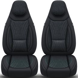 Bremer Sitzbez&uuml;ge Wohnmobil Schonbez&uuml;ge C-Serie 2 St&uuml;ck f&uuml;r Fiat Ducato / Jumper / Boxer anthrazit - Sitzbez&uuml;ge von Bremer-Sitzbez&uuml;ge