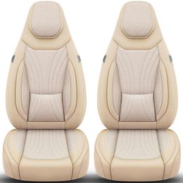Bremer Sitzbez&uuml;ge Wohnmobil Schonbez&uuml;ge C-Serie 2 St&uuml;ck f&uuml;r Fiat Ducato / Jumper / Boxer beige - Sitzbez&uuml;ge von Bremer-Sitzbez&uuml;ge