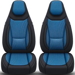 Bremer Sitzbez&uuml;ge Wohnmobil Schonbez&uuml;ge C-Serie 2 St&uuml;ck f&uuml;r Fiat Ducato / Jumper / Boxer blau/schwarz - Sitzbez&uuml;ge von Bremer-Sitzbez&uuml;ge