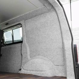 Pundmann B4f Original Carpet Filz Fahrzeugteppich gefaltet silbergrau 2m&sup2; - Innenverkleidung & D&auml;mmung
