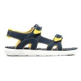 Timberland Unisex f&uuml;r Kinder. TB0A1QXY0191 Perkins Row Sandalen navy (22), Wohnung, Klettverschluss, L&auml;ssig, Marine, Kinderbekleidung