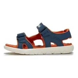 Timberland Unisex f&uuml;r Kinder. TB0A43EAL791 Perkins Row Sandalen navy (33), Wohnung, Klettverschluss, L&auml;ssig, Marine, Kinderbekleidung