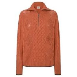 Pepe Jeans f&uuml;r Damen. PL702211 Poloshirt Fairy orange (XS), L&auml;ssig, Baumwolle, Langarm, Nachhaltig