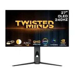 Twisted Minds 27" OLED QHD 240 Hz USB-C Gamingmonitor