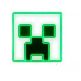 Paladone Minecraft Creeper Wandmontierbares LED Neonlicht