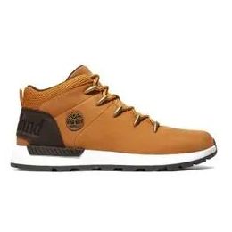 Timberland f&uuml;r Herren. TB0A257D2311 Sprint Trekker Mid Lederschuhe gelb (43), Wohnung, Schn&uuml;rsenkel, L&auml;ssig
