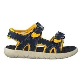 Timberland Unisex f&uuml;r Kinder. TB0A1QXU0191 Perkins Row Sandalen navy (22), Wohnung, Klettverschluss, L&auml;ssig, Marine, Kinderbekleidung
