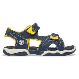 Timberland Unisex f&uuml;r Kinder. TB02474A4841 Sandalen mit Fersenriemen Adventure Seeker marine (33), Wohnung, Klettverschluss, L&auml;ssig, Kinderb