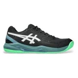 asics f&uuml;r Herren. 1041A414 Gel-Dedicate 8 Padel Schuhe schwarz, gr&uuml;n (43.5), Wohnung, Schn&uuml;rsenkel, L&auml;ssig, Sportlich, Multisport