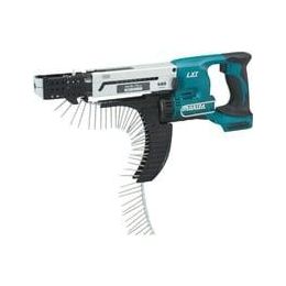 Makita Akku-Magazinschrauber DFR750Z, 18 Volt blau/schwarz, ohne Akku und Ladeger&auml;t