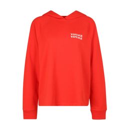 Juvia Sweatshirt Damen Gr&ouml;&szlig;e XS rot / wei&szlig;