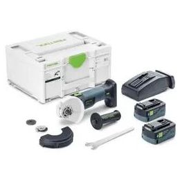 FESTOOL Akku-Winkelschleifer AGC 18-125 5,0 EBI-Plus 125 mm 18 V