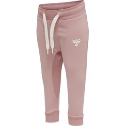 Hummel Sporthose 'Apple' Jungen Gr&ouml;&szlig;e 98 ros&eacute; / wei&szlig;