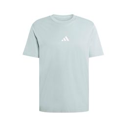 adidas Sportswear Funktionsshirt 'Essentials' Herren Gr&ouml;&szlig;e XL mint / wei&szlig;