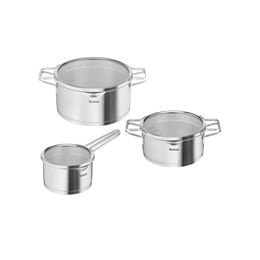 Tefal Topfset Nordica silber Edelstahl &raquo; M&ouml;bel Kraft