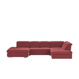 Kollektion Kraft Wohnlandschaft mit verschiedenen Funktionen Spencer rot Ma&szlig;e (cm): B: 382 H: 102 T: 260.0 &raquo; M&ouml;bel Kraft