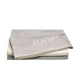 JOOP! Wohndecke JOOP! Melange-Doubleface grau Baumwollmischgewebe Ma&szlig;e (cm): B: 150 &raquo; M&ouml;bel Kraft