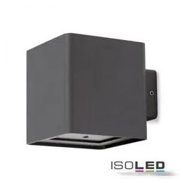 Isoled 10W LED Wandleuchte FLEX UP&DOWN IP54 warmwei&szlig; Alu anthrazit EEK F [A-G]
