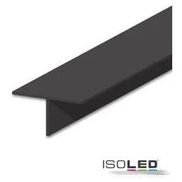 Isoled Trockenbau T-Profil 12 Aluminium schwarz 9005 200cm