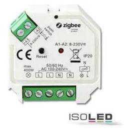Isoled ZigBee 3.0 Universal TRIAC Dimmer mit Push Eingang 230V 200VA