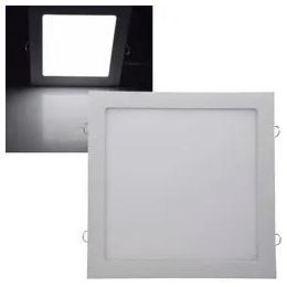 LED Panel eckig Chilitec QCP-30Q 24W 30x30cm neutralwei&szlig; 4200K EEK G [A-G]