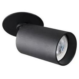 Einbaudownlight Kanlux CHIRO rund schwarz GU10 schwenk- und drehbar