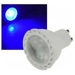 Chilitec 5W LED Spot GU10 LDS-50 120lm 38&deg; - Dekostrahler Lichtfarbe blau