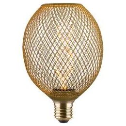 3,5W LED Birne Filament DNA Mesh amber 110mm E27 120lm 1800K extra warmwei&szlig; dimmbar