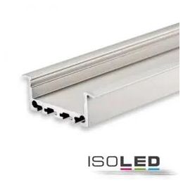 Isoled LED Einbauprofil DIVE24 FLAT Aluminium eloxiert, 200cm