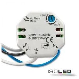 Isoled Universal Push-Dimmer f&uuml;r dimmbare 230V Leuchtmittel Trafos 300VA