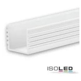Isoled LED Aufbauprofil SURF12 BORDERLESS Aluminium pulverbeschichtet wei&szlig; RAL 9010 200cm