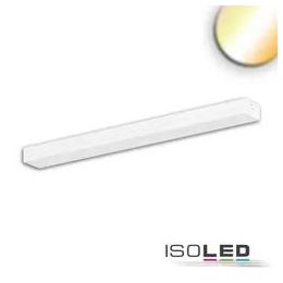 Isoled Langfeldleuchte blendreduziert wei&szlig; 150cm 45W Colorswitch 3000K 4000K 5700K dimmbar EEK D [A-G]