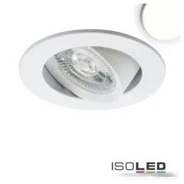 Isoled LED Einbauleuchte Slim68 wei&szlig; rund 9W 960lm neutralwei&szlig; 4000K CRI92 dimmbar EEK E [A-G]