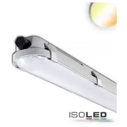 Isoled LED Wannenleuchte 150cm Powerswitch 35-60W Colorswitch 3900-7750lm warmwei&szlig; neutralwei&szlig; kaltwei&szlig; IP65 - wei&szlig; EEK D [A-G]
