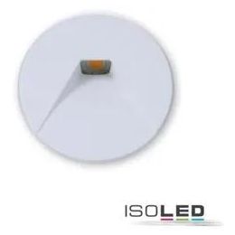 Isoled Cover Aluminium rund 2 wei&szlig; f&uuml;r Wandeinbauleuchte Sys-Wall68