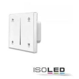 Isoled Sys-Pro Dimmer Triac Touch Funk 230V wei&szlig; 288VA Phasenan-/Abschnitt w&auml;hlbar