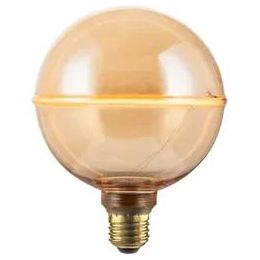 4W LED Birne Filament JUPITER Amber G130 E27 200lm 1800K extra warmwei&szlig; dimmbar