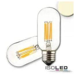 Isoled 8W LED Birne T45 klar E27 850lm warmwei&szlig; dimmbar EEK F [A-G]