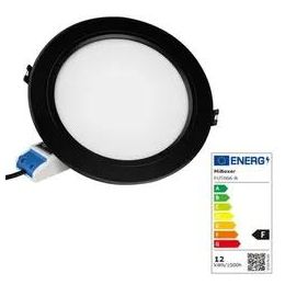 Milight/Miboxer LED Panel Rund 12W 1100lm RGB-WW (RGB-CCT) mit Funk und WLAN schwarz EEK F [A-G]