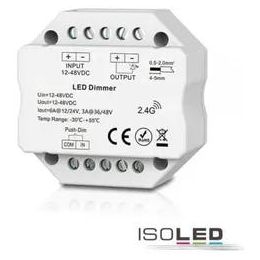 Isoled Sys-Pro Dimmer Push Funk Mesh LED PWM Controller 1 Kanal 12-24V DC 6A