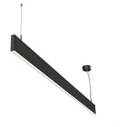 Isoled LED H&auml;ngeleuchte Linear Up+Down 600mm schwarz linear-verbindbar warmwei&szlig; 25W 1600lm EEK F [A-G]