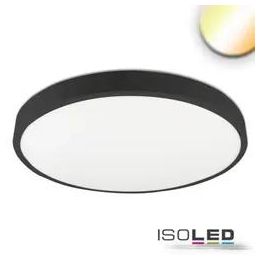 Isoled LED Deckenleuchte PRO schwarz 36W 4200lm rund 50cm ColorSwitch 2700K 3000K 4000K dimmbar EEK D [A-G]