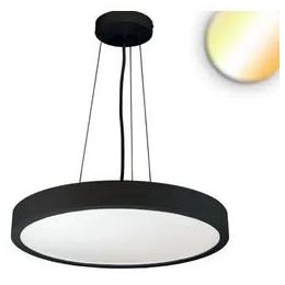 ISOLED H&auml;ngeleuchte DN800 schwarz UGR<19 2H 60W 70W ColorSwitch 2700K 3000K 4000K dimmbar 80cm EEK D [A-G]