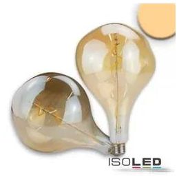 Isoled 4W Vintage Line 165 LED Filament Dekobirne E27 ultrawarmwei&szlig; 2200K 150lm CRI95 Glas amber dimmbar EEK G [A-G]